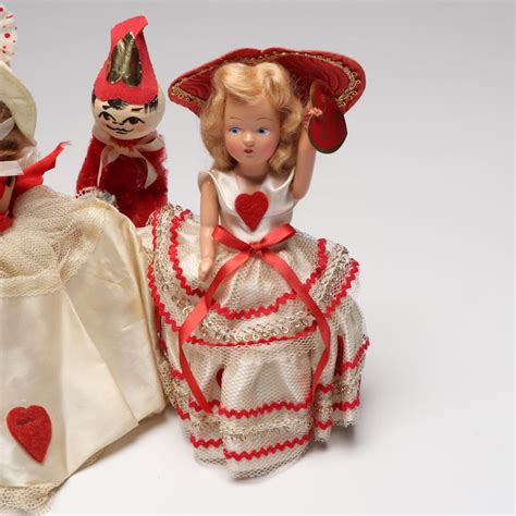Nancy Ann Storybook With Putz Style And Other Valentines Day Dolls Ebth