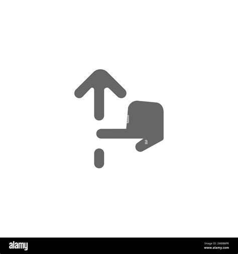 slide up and down gesture icons graphics resource templates vector