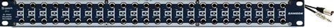 Samson S Patch Plus 48 Point Balanced Patchbay Bundle With Reverb