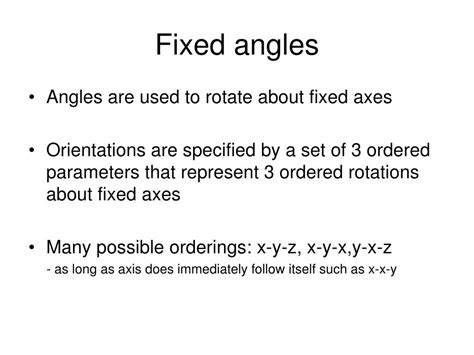 ppt csce 641 computer graphics rotation representation and