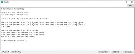 Stm32 Sdio Sd Card Example With Fatfs Interfacing Tutorial Deepblue