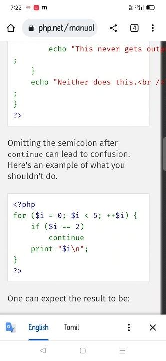 Php Continue Php Corephp Shortsfeed Shortsvideo Shorts Continue