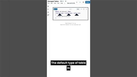 Creating Managed Tables In Databricks Unity Catalog Databricks Datalakehouse Youtube
