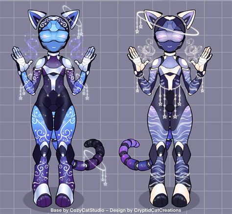Cat Robot Adopts 2 Set Price Closed By Cryptidcatcreations On