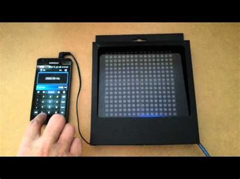 JolliFactory Arduino Based Bi Color LED Matrix Audio Spectrum Visualizer