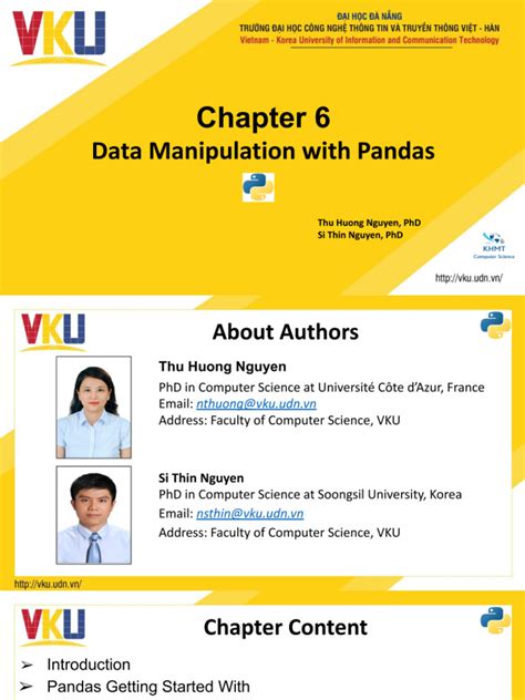 Chapter 6 Data Manipulation With Pandas Pdf