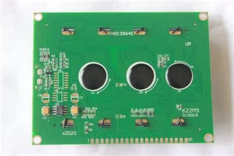 Yellow Green And Blue 12864 Jhd Lcd Display Module At ₹ 140 Piece In Mumbai Id 22926155997