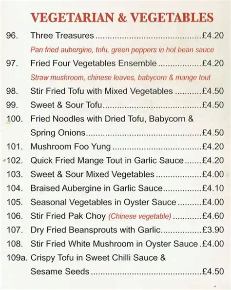 Menu At Golden City Chinese Takeaway Restaurant London 58 Sydenham Rd