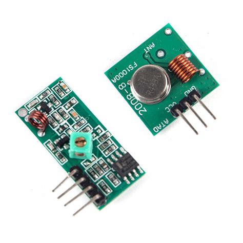 Módulo Rf Transmissor E Receptor 433mhz Am Arduino Shopee Brasil