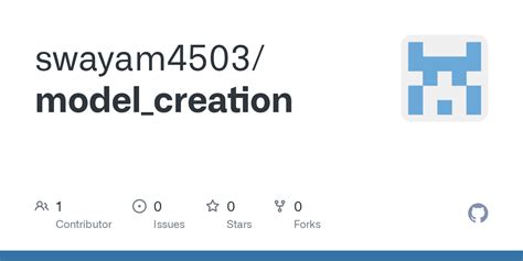 Github Swayam4503 Model Creation