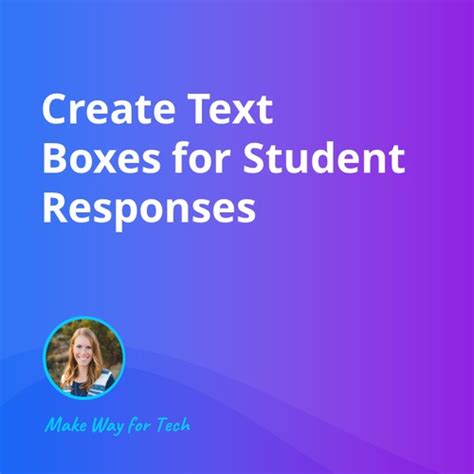Create Text Boxes For Babe Responses Video Course For Google