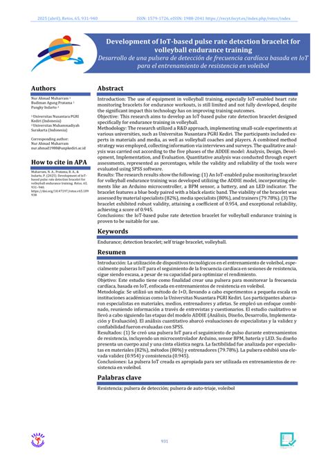 pdf development of iot based pulse rate detection bracelet for