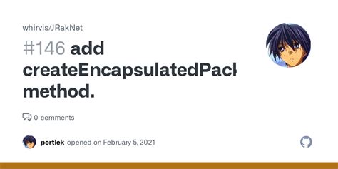 Add CreateEncapsulatedPacket Packet Method Issue Whirvis JRakNet GitHub
