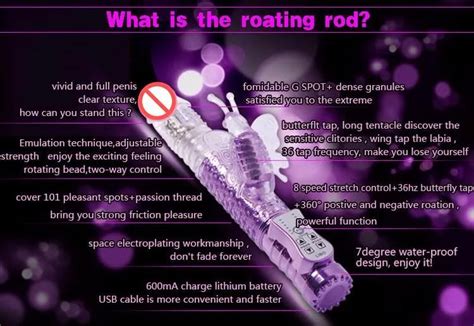 Japanese Girls Masturbation Rotation Beads Rabbit Vibrator Toys China