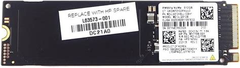 MZ-VLQ512B Samsung 512GB Pcie TLC M.2 2280 SSD M17198-001 MZVLQ512HBLU ...