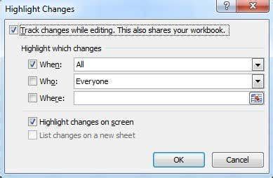 How To Track Changes In Excel