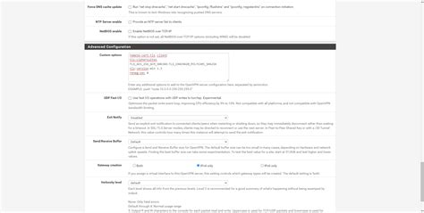 configure the openvpn server in pfsense with the best security itigic