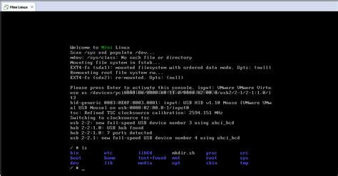 纯手工打造mini Linux实例不使用initramfs制作linux Csdn博客