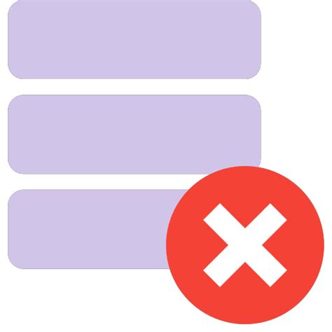 Ic Delete Database Vector Icons Free Download In Svg Png Format