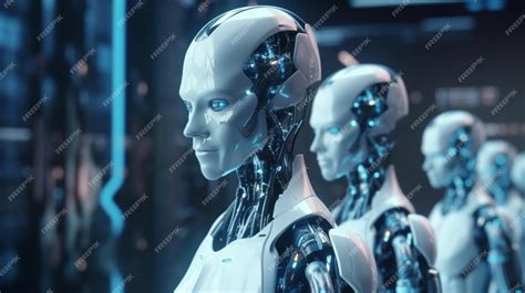 premium photo 3d rendering artificial intelligence ai research