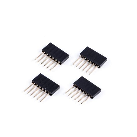 Osepp Arduino Stackable Header 6 Pin Works With Arduino 4 Pack Everymarket