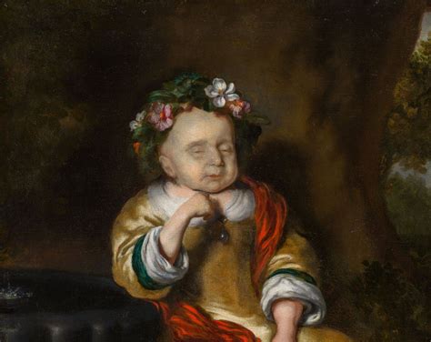 Portret Van Een Overleden Meisje Bu