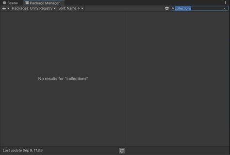 Where Is The Collections Package In Unity 2020 Unity Engine Unity