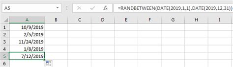 How To Generate Random Date In Excel Free Excel Tutorial