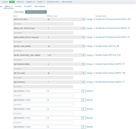 Cannot Edit Severity Level On Discovered Interfaces Zabbix Forums