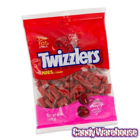 Twizzlers Nibs Licorice Bits Red 4 5lb Case Bestcandyshop