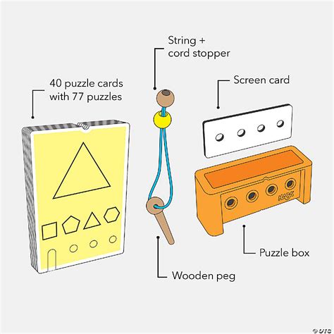 Haba Logic Case Starter Set Brain Building Puzzles For Ages 6