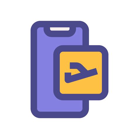 Airplane Mode Icon For Your Website Mobile Presentation And Logo Design 18807202 Vector Art