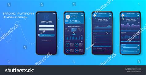 29 526 Graph App Template Images Stock Photos Vectors Shutterstock