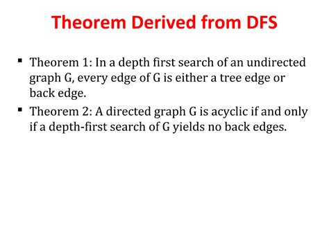 Breadth First Search And Depth First Search Ppt