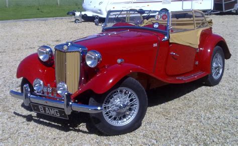 MG TD History Photos On Better Parts LTD