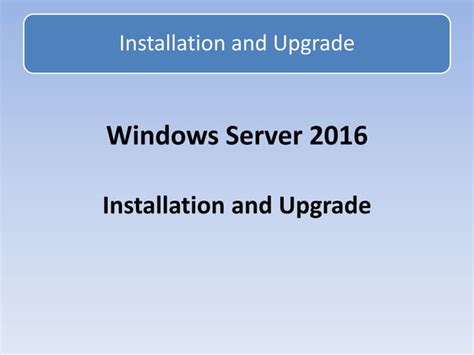 Windows Server 2019 Installing And Configuring Pptx Operating Systems Computer Software