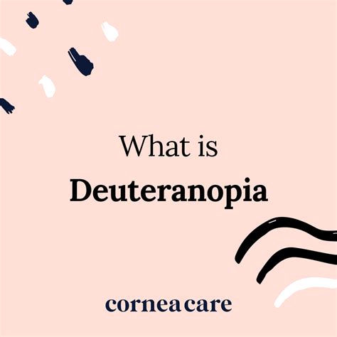 Deuteranopia Definition Corneacare