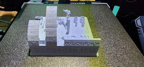 Make Of Complete 3d Printer Test All In One Stress Test Bed Level