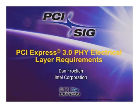 03pcie30phyelectricallayerrequirementsfinal 1 Pdf