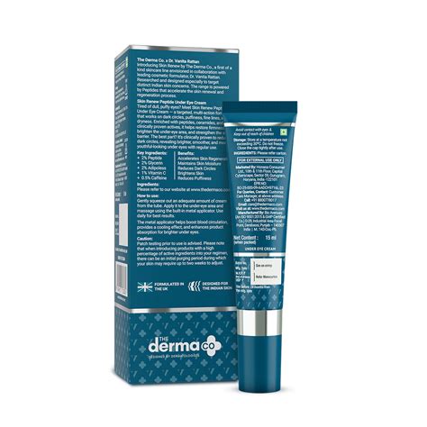 The Derma Co X Dr V Skin Renew Peptide Under Eye Cream 15 Ml