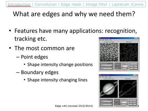 Ppt Chapter 3 Image Processing And Computer Vision Edge Detection And Image Filtering
