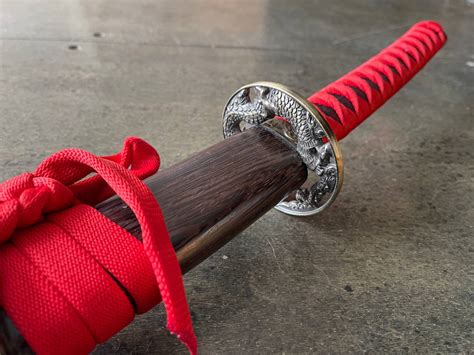 Японский меч Катана "Красный Дракон"