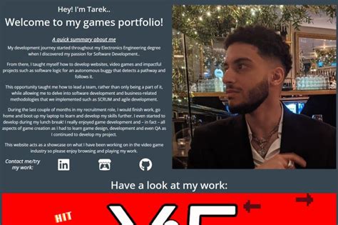 tarek elshennawy on linkedin gamedevelopment software resume