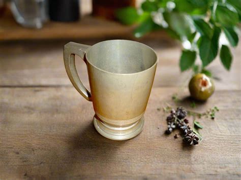 Vintage Walker And Hall Howard Pewter 12 Pint Tankard 1227p Mullard