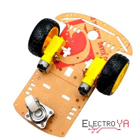 Chassis Kit For 2WD Robot Car ElectroYA Robotics And Electronics