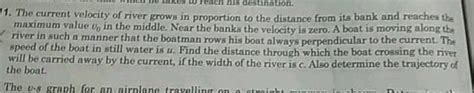 Reach Is Destination 11 The Current Velocity Of River Grows In