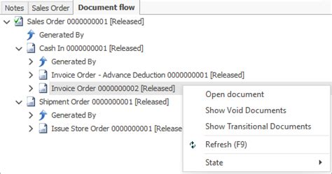 Document Flow ERP Net Windows Client