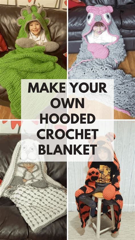 Crochet Hooded Blanket Free Patterns Tutorials 58 Off