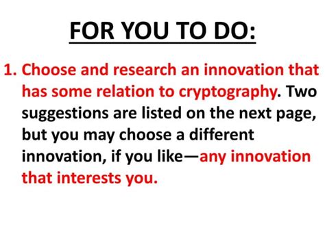 Lesson29 P U2l6 Cryptography And Innovations Ppt