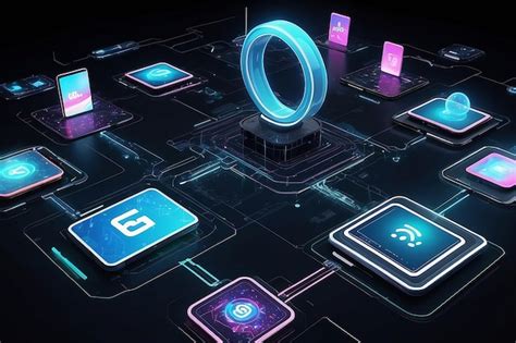 5g Connectivity With Digital Devices Premium Ai Generated Image